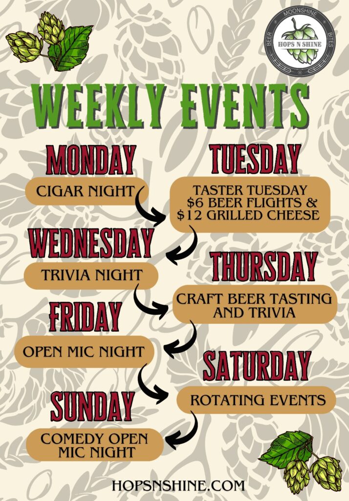 weekly events